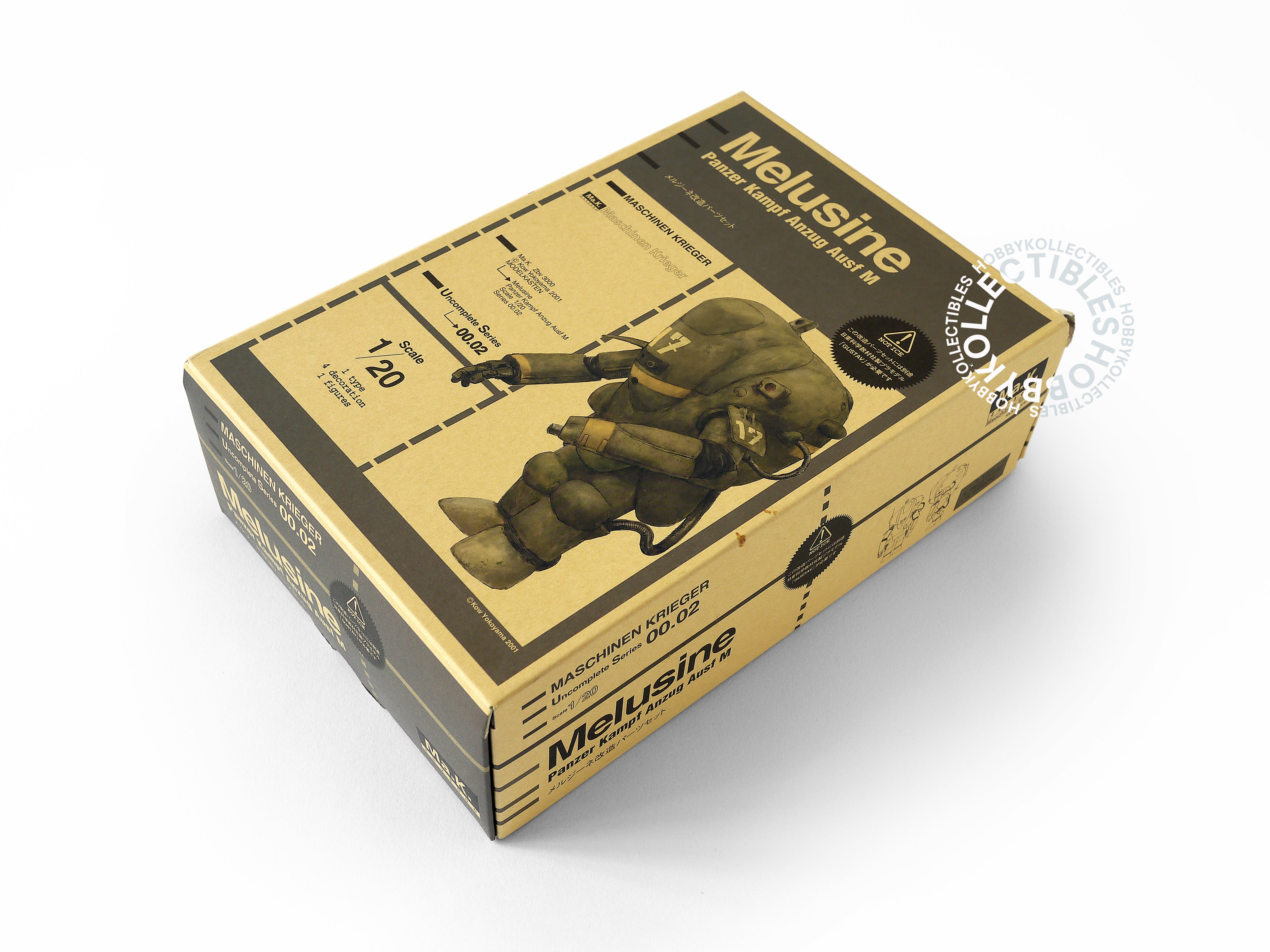 Ma.K SF3D Modelkasten Vintage 1/20 Melusine Resin TransKit ...